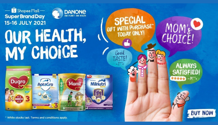 F&B company Danone to inspire healthier choices with Shopee regional ...
