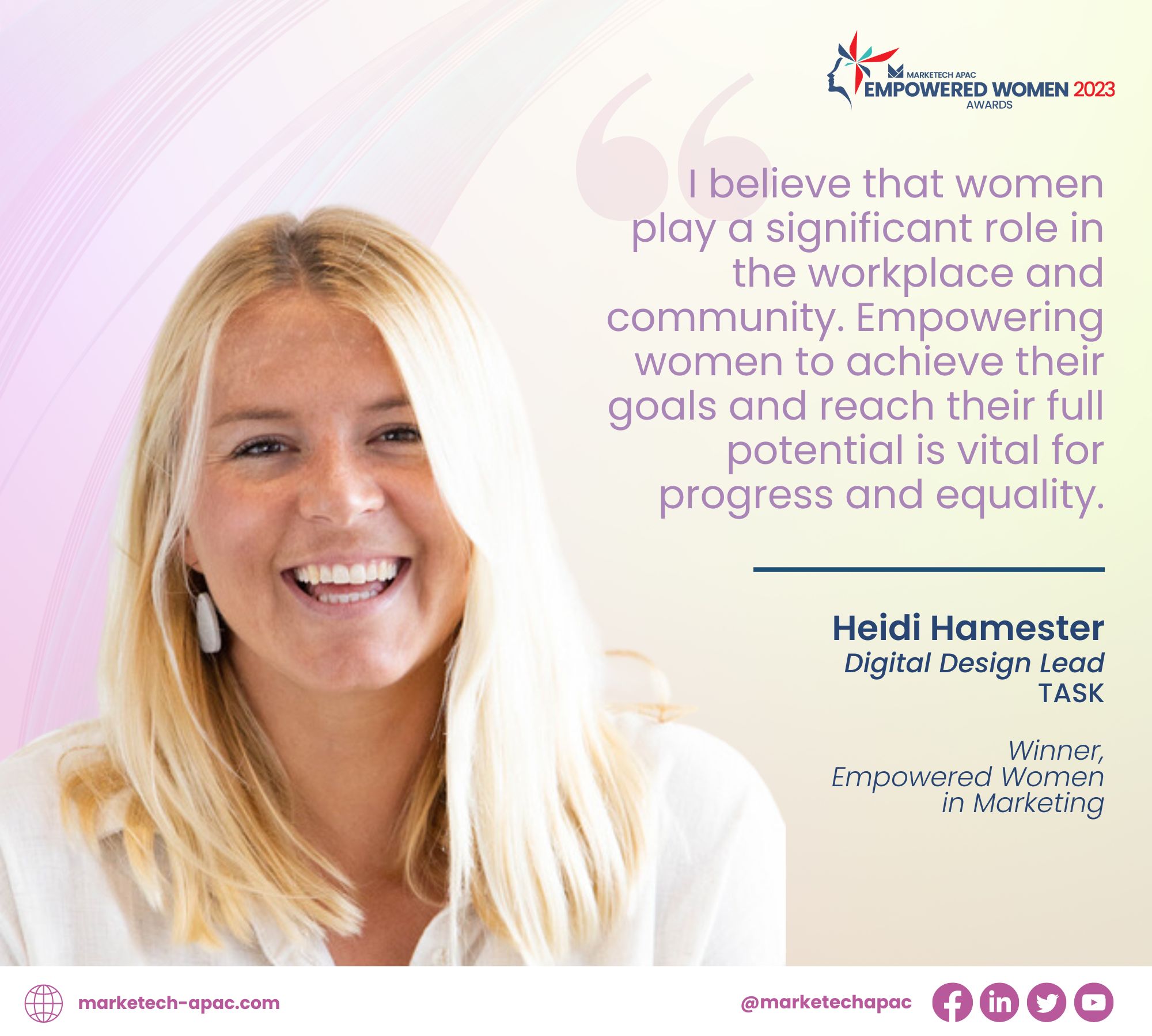 #EmpoweredWomen2023: TASK’s Heidi Hamester on empathising with ...