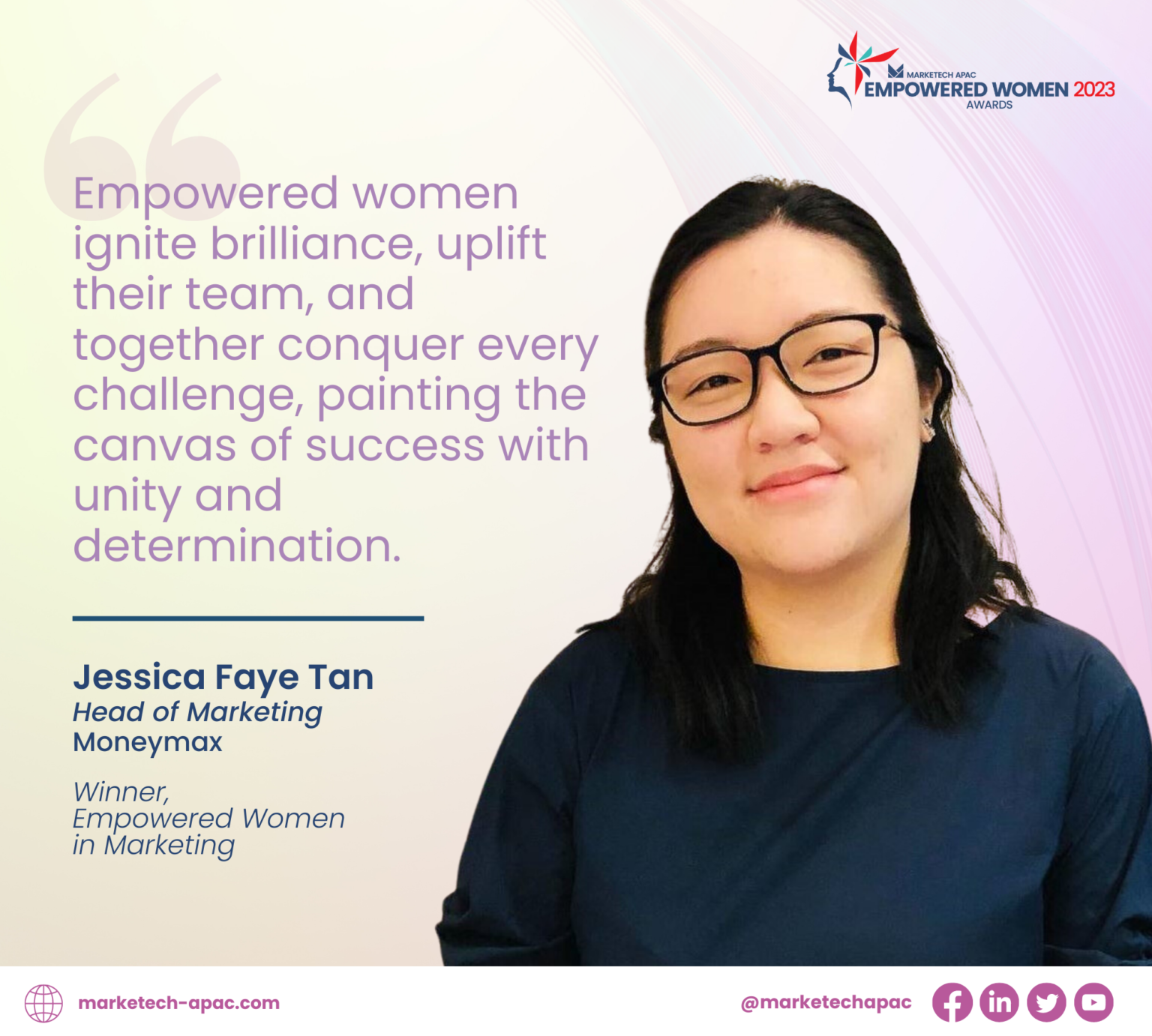 #EmpoweredWomen2023: Jessica Faye Tan on how to elevate Moneymax in the ...