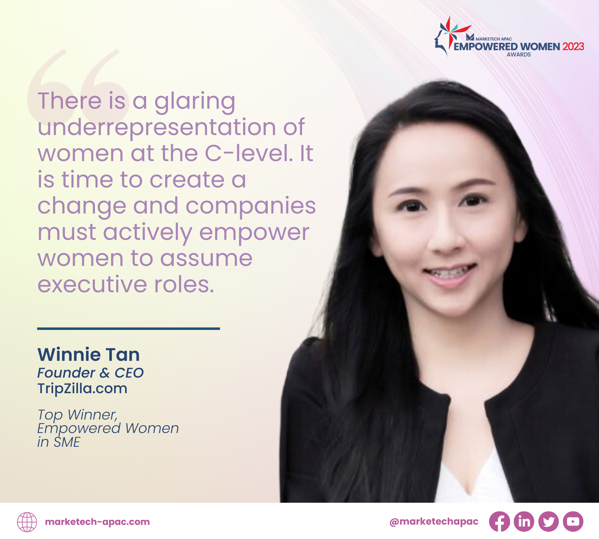 #EmpoweredWomen2023: Winnie Tan on building the company she founded ...