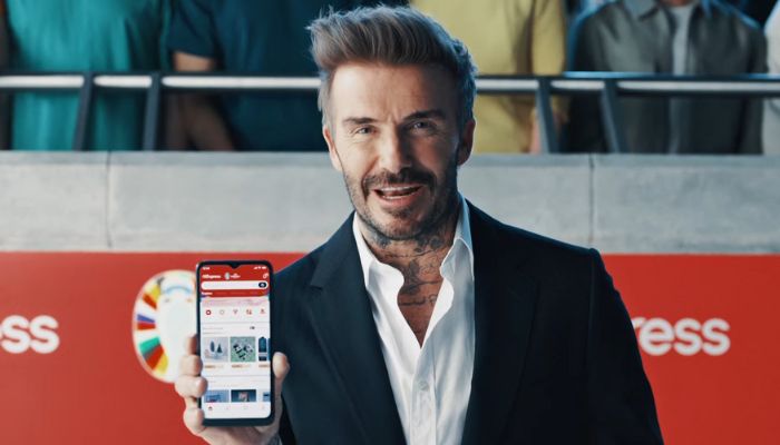 David Beckham helps fans score great deals in new AliExpress campaign ...