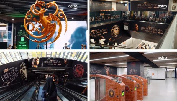 Astro, HBO bring ‘House of the Dragon’ to life via Pasar Seni MRT ...