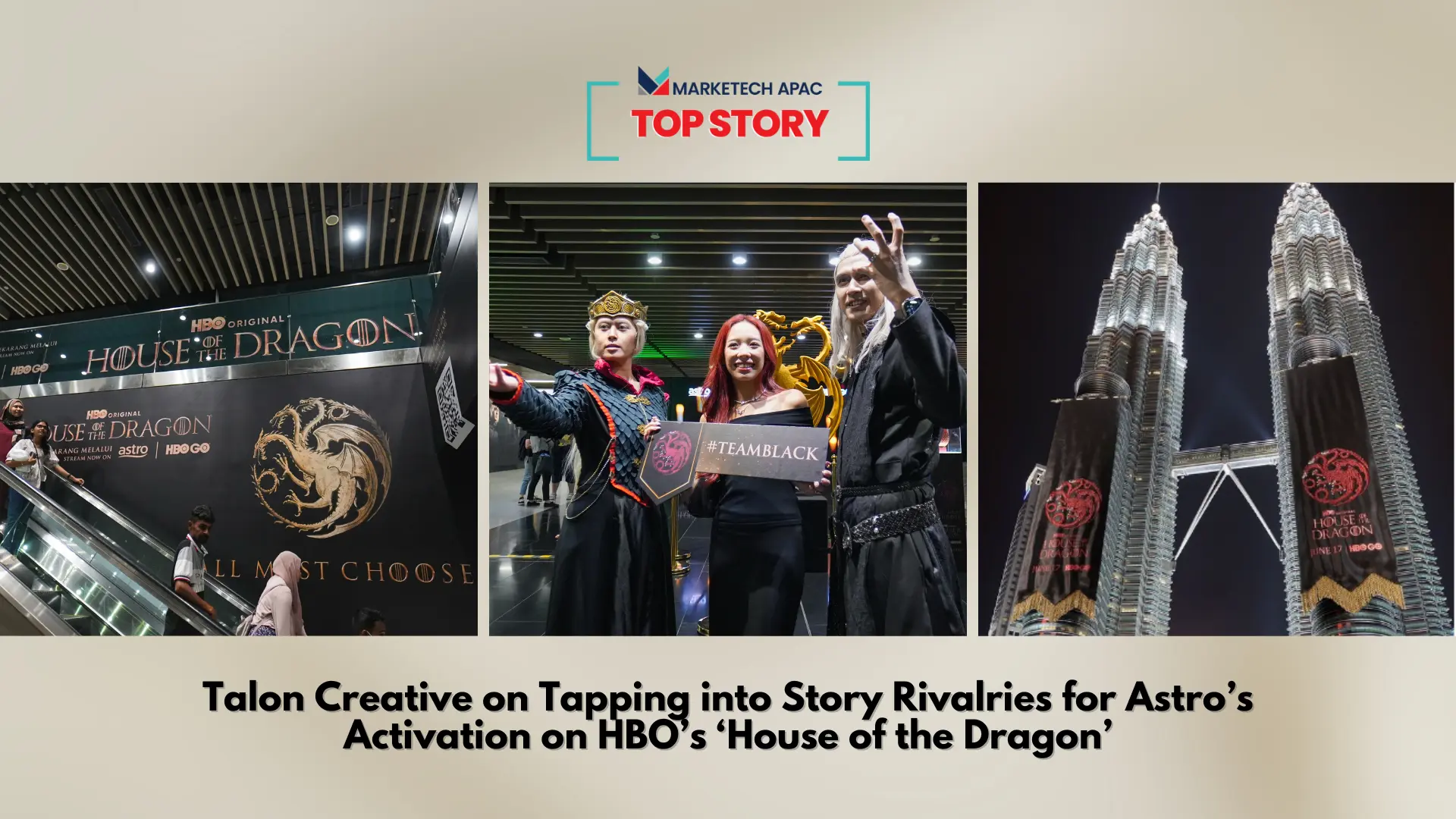 Top Story: Talon Creative on tapping into story rivalries for Astro’s ...