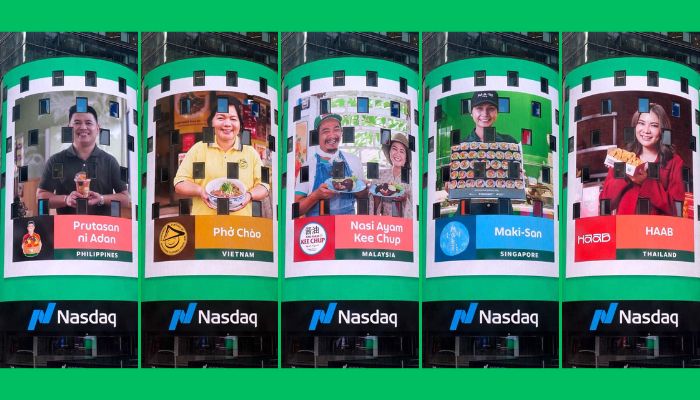 Grab features 75 SEA F&B merchants on Times Square - MARKETECH APAC