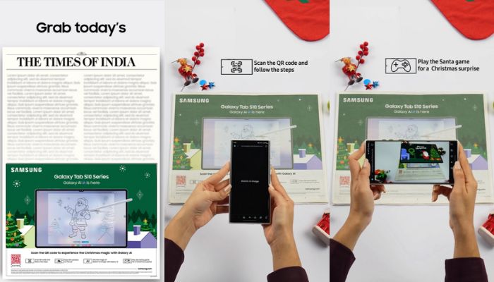 Samsung India redefines holiday fun with interactive AR campaign ...