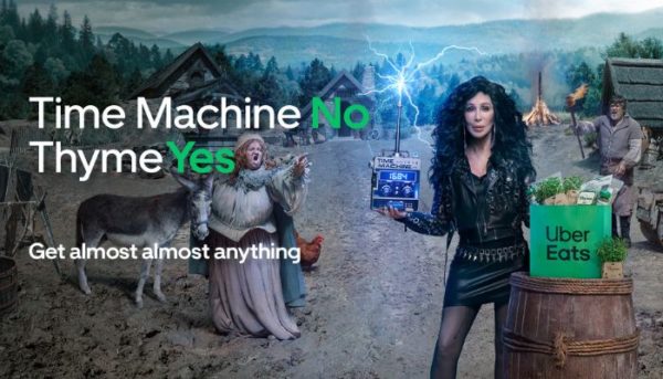 Uber Eats and Cher turn back time in the latest ‘Get Almost, Almost ...