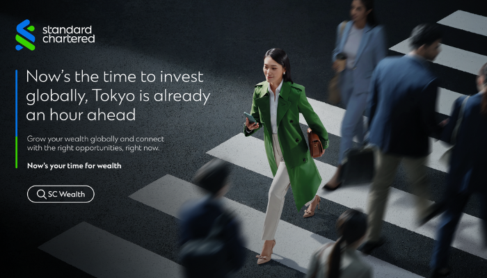 Standard Chartered drives wealth ambitions with ‘Now’s your time for ...