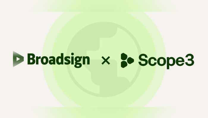 Broadsign, Scope3 team up to advance carbon measurement in DOOH advertising - MARKETECH APAC