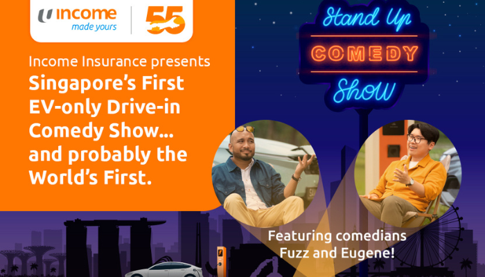 Income Insurance launches drive-in comedy show to raise awareness on EV ...
