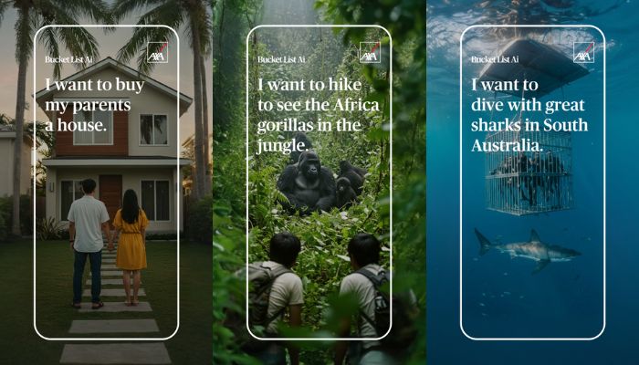 AXA’s latest campaign uses AI to bring dreams to life while promoting ...