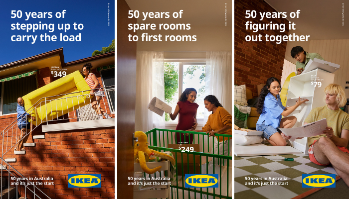 IKEA Australia launches 360-degree brand campaign ‘Just the Start’ for 50th birthday - MARKETECH ...