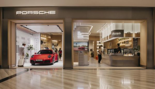 Porsche opens new brand experience space at Jewel Changi Airport ...