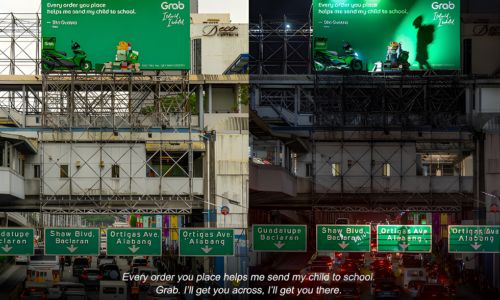 Grab shows how rider earnings make a difference in new billboard ...